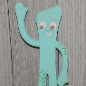 Gumby Rubber Figure Prema Toy Co. Vintage Toys, Cartoon Toys, FADDED ...