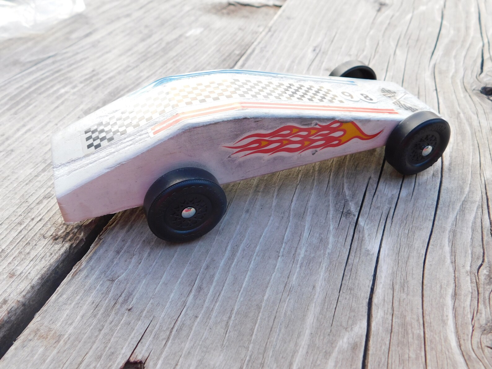 Vintage Pinewood Derby Boy Scouts Car Wood Car Boy Scouts | Etsy