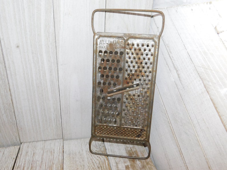 Vintage Cheese Grater Metal Cheese Grater Vintage Kitchen - Etsy