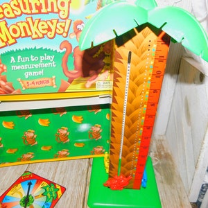 Measuring Monkeys! A Measurement Game 2-4 Players Learning Resources ...