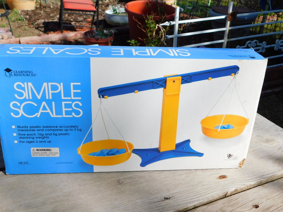 Simple Scales by Learning Resources Homeschooling Childrens - Etsy