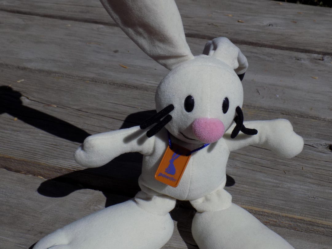 Olympic Rabbit 2002 Winter Olympics Mascot Plush Powder Rabbit Tyco ...