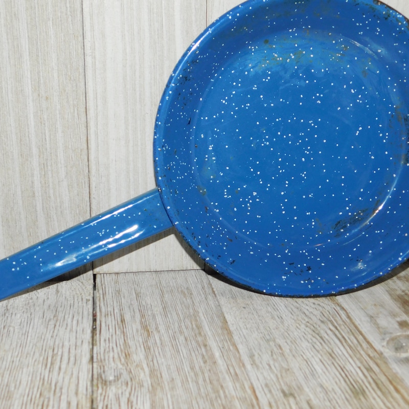 Vintage Enamel Pan - Etsy