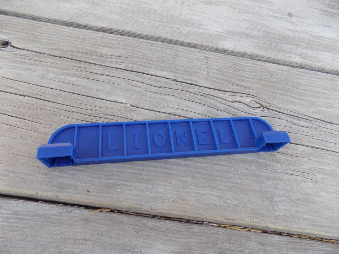 Lionel Train Blue Piece, Blue Plastic, Lionel Train Part, Memories ...