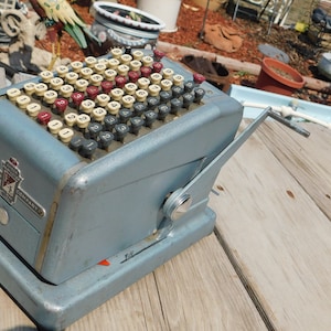 Hedman Company Check Protector Printer Machine, Vintage Office, Vtg ...