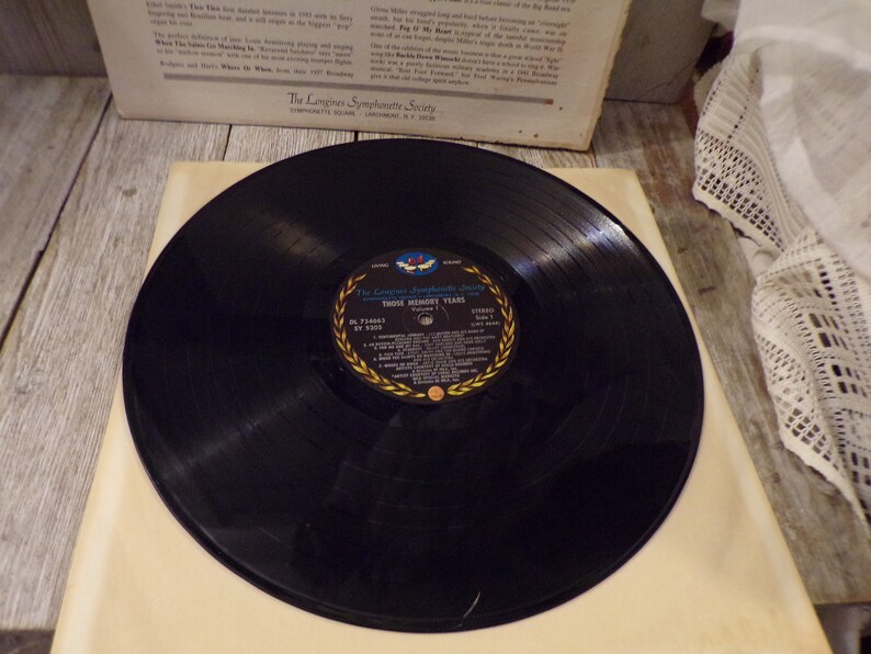 Vtg Those Memory Years Vol 1 Vinyl Record, Judy Garland Gene Kelly ...