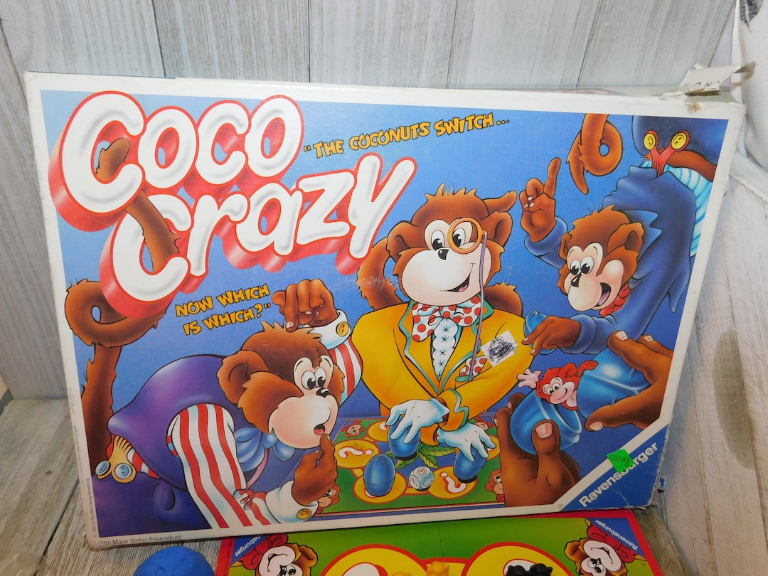 Coco Crazy Board Game Ravensburger 1992 REPLACMENT PIECES, Game Pieces ...