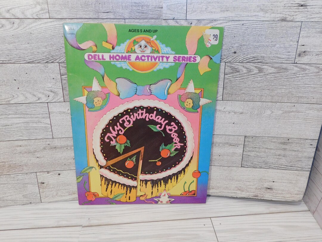 MY BIRTHDAY BOOK, Dell Home Activity Series, Children Book, Memories ...
