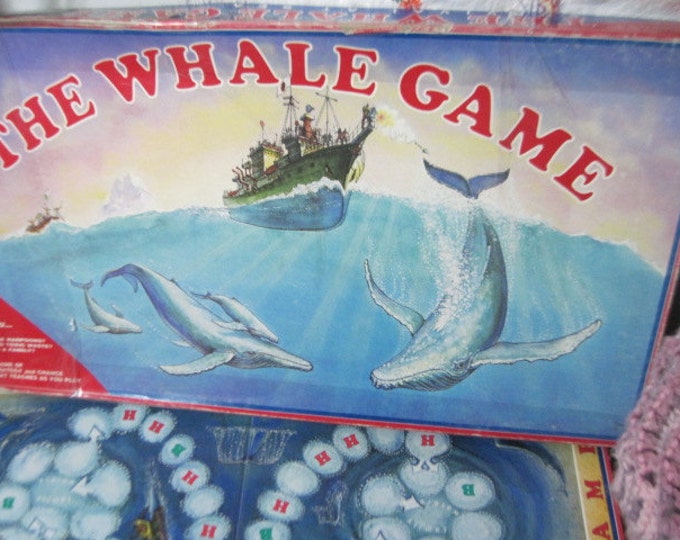 1989 Board Game the Whale Game by Wildlife Games - Etsy