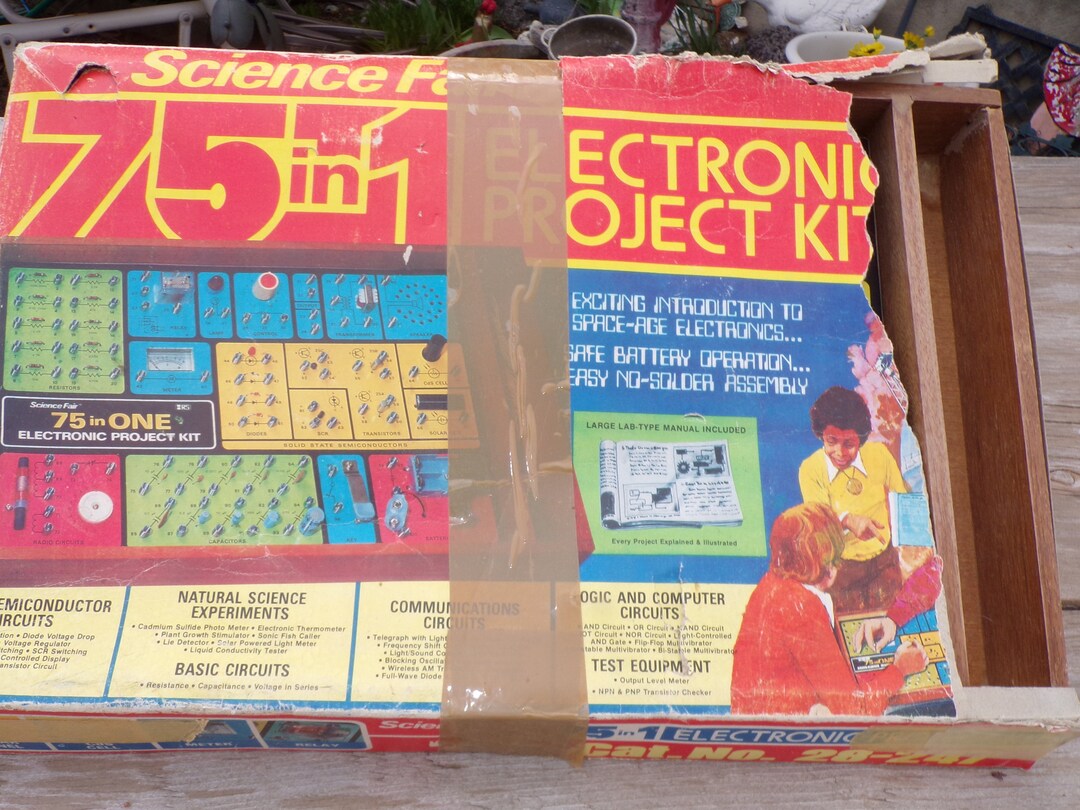 Reserved Electronic Science Project NON WORKING, Vint Science Set ...