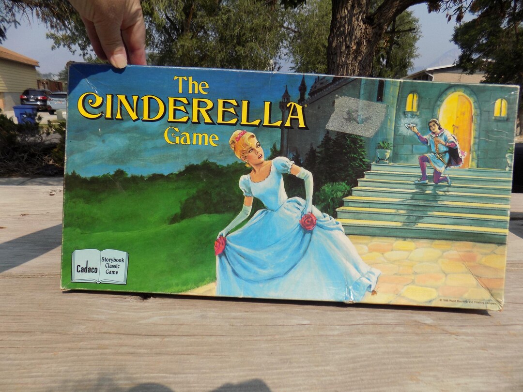 The Cinderella Board Game Vintage, Replacement Box, Memories, Gift ...