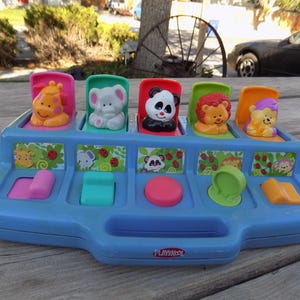 Playskool Pop up Toy, Vintage Pop up Toy, Toddler Preschooler Toy ...