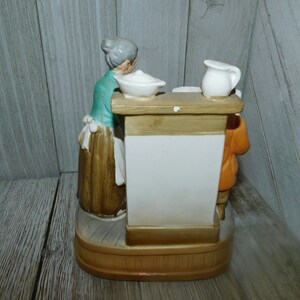Grandpa and Grandma Ceramic Music Box, Precious Love, Vintage Music Box ...