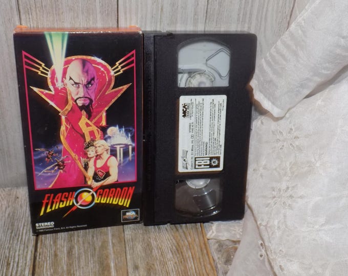FLASH GORDON VHS, Vintage Movie, Movie Night, Old Film, Memories, Gift ...