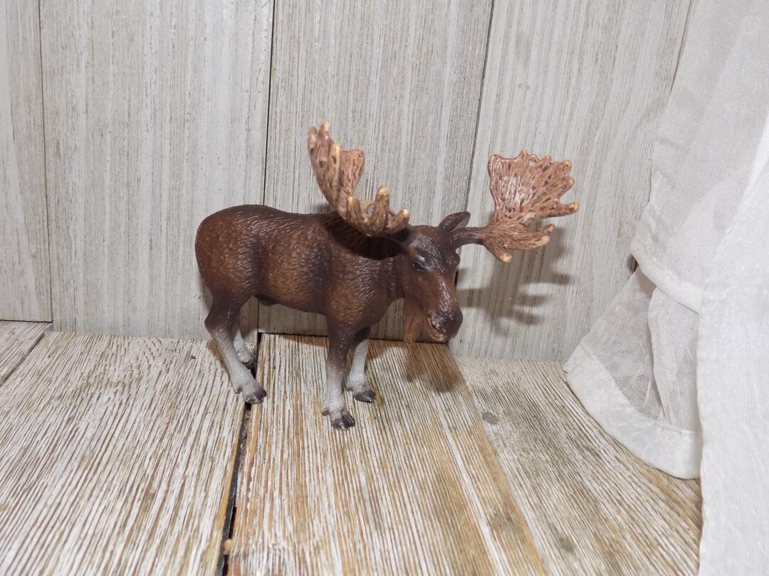 Moose Plastic Toy, Elk Plastic Animal, Vintage Toys, Memories, Gift ...