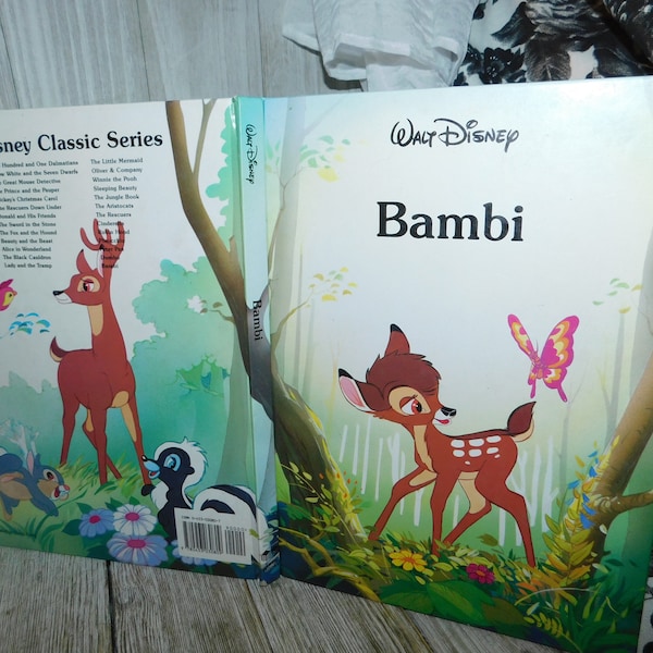 Bambi Book - Etsy