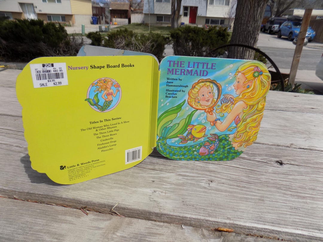 The Little Mermaid Board Book, Board Book, Toddler Book, Memoreis, Gift ...