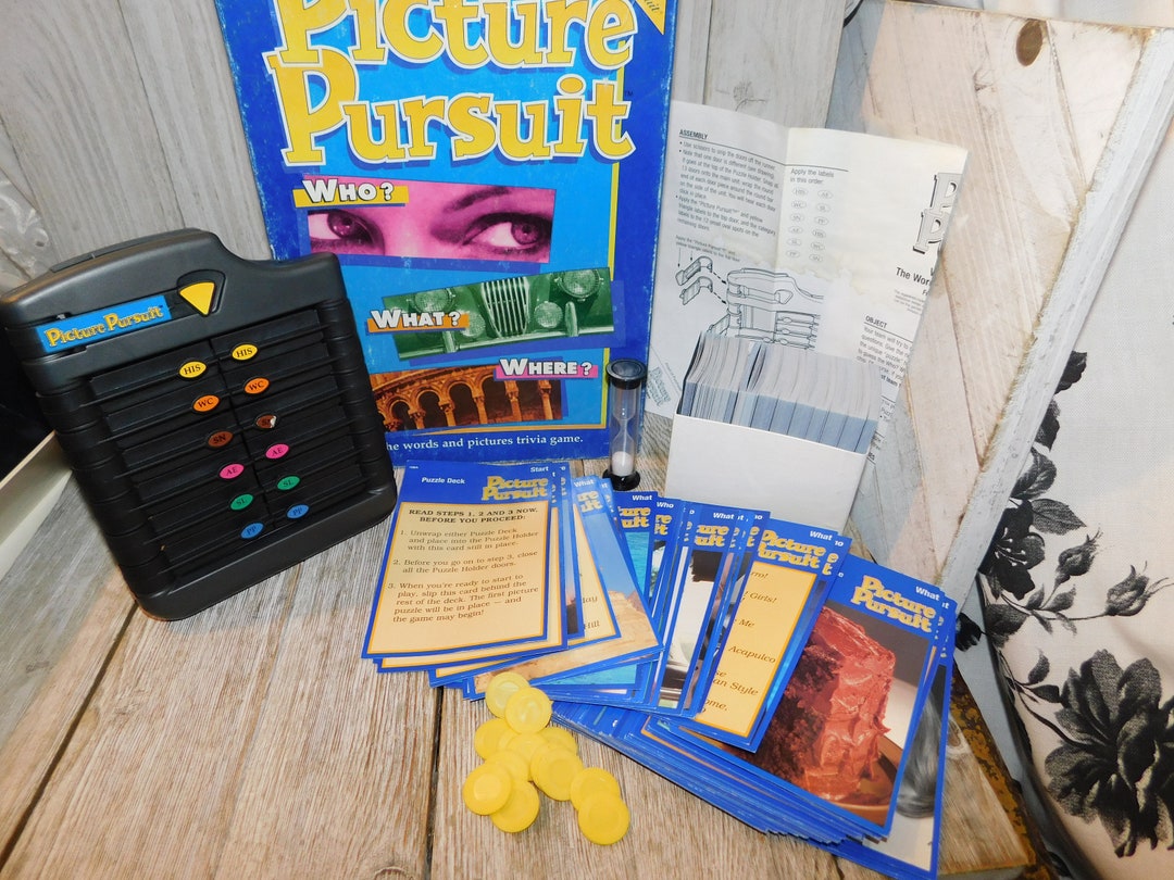 Picture Pursuit 94, the Word and Picture and Trivia Game, Parker ...