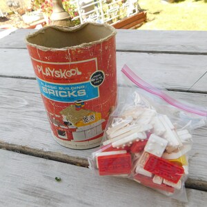 Playskool Plastic Building Brick, 1970 Building Bricks, Building Toys ...