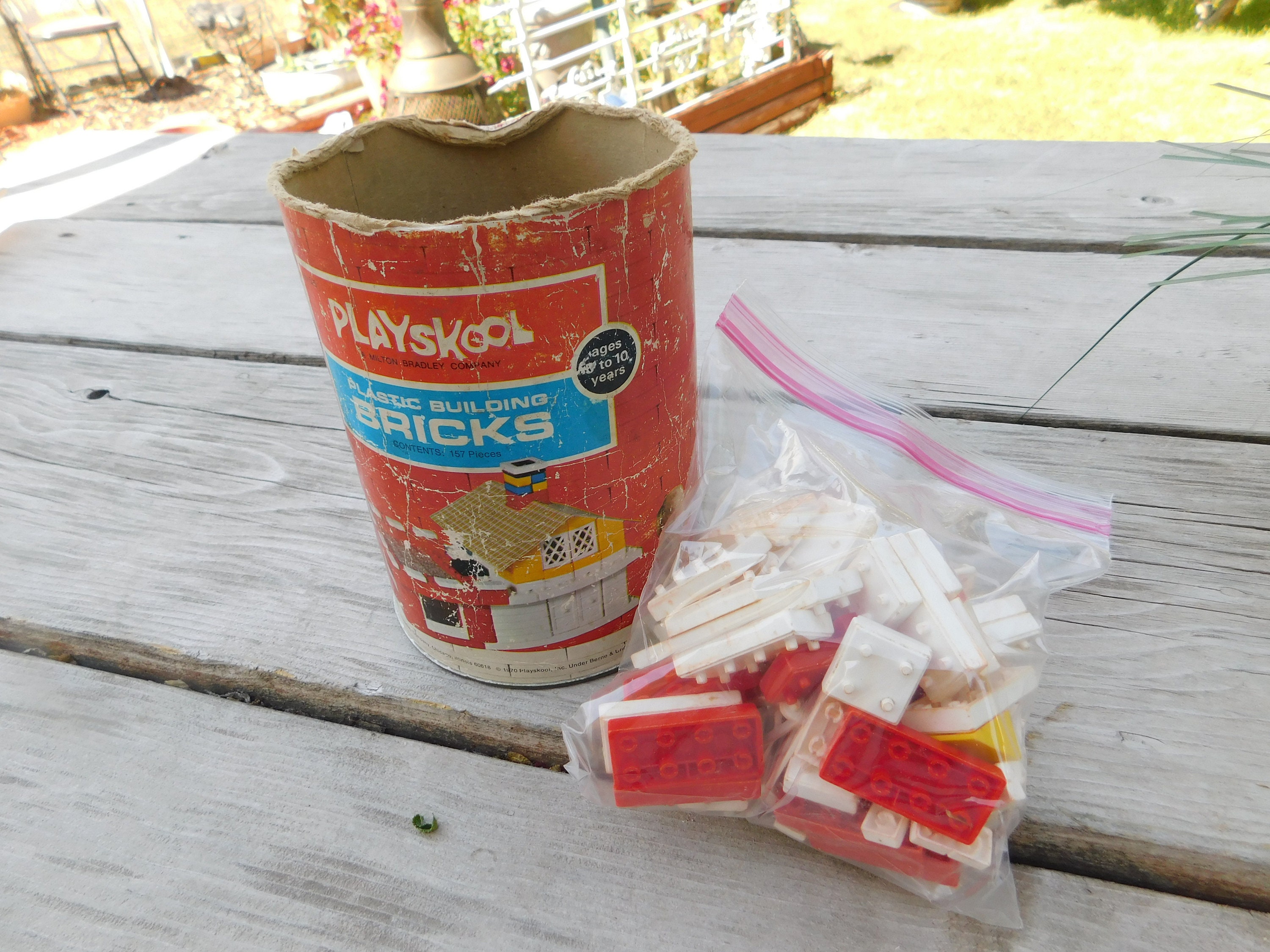 Playskool Plastic Building Brick, 1970 Building Bricks, Building Toys ...