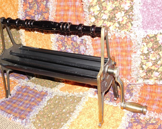 Newspaper Log Roller, Log Roller, Vintage Log Roller, Vintage Home ...