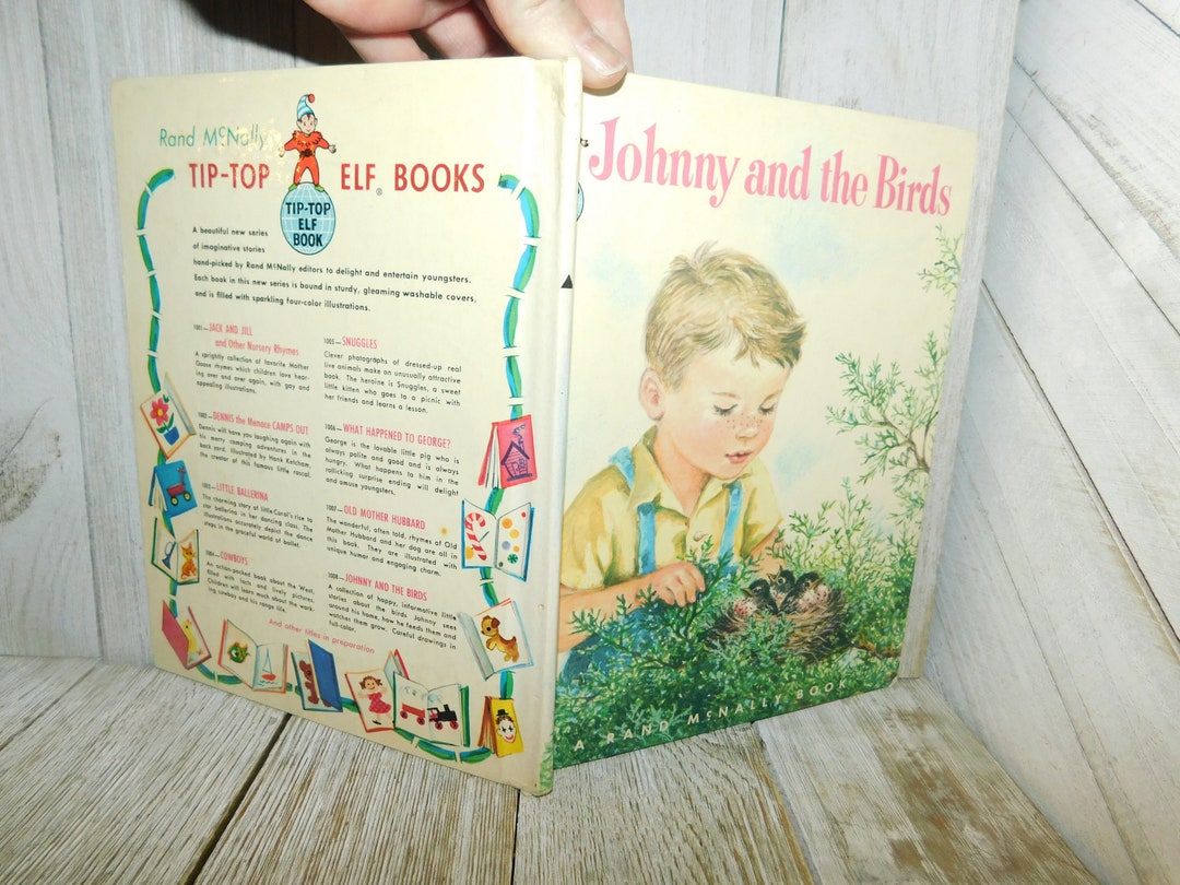 Johnny and the Birds Book, A Rand Mcnally Book Tip Top Elf Book ...