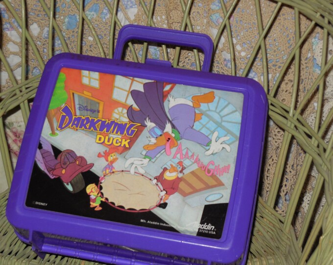 Darkwing Duck Purple Lunch Box. / Not Included in Discount Sale - Etsy