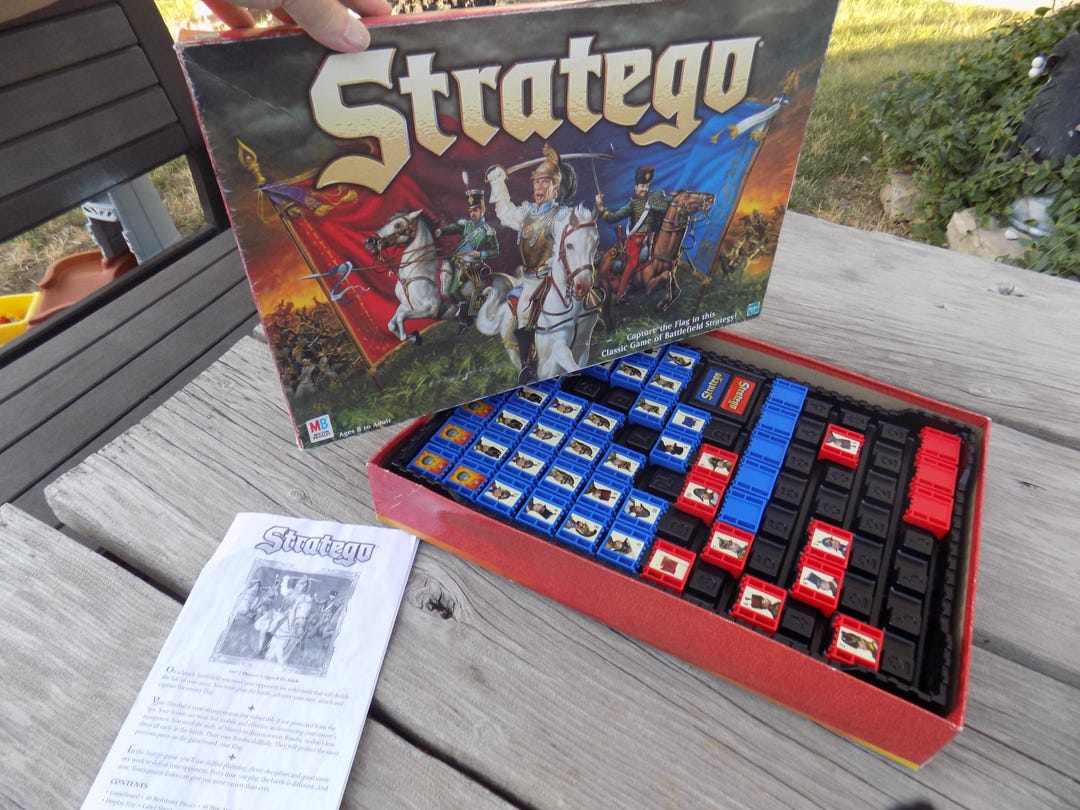 Stratego GAME PIECES Only, Men Pieces, Crafts, Replacement Game Pieces ...