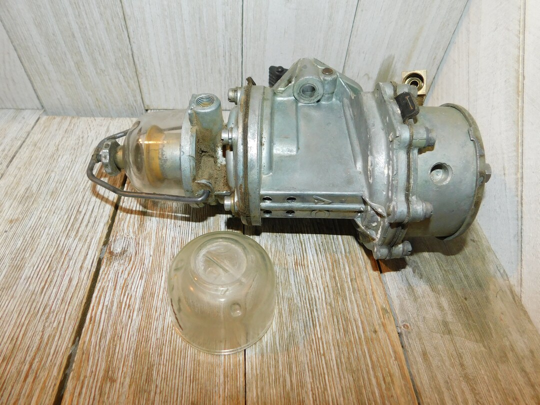 Car Pump, Old Car Pump, Vintage Car Part, Repurposed Car Part, Craft ...