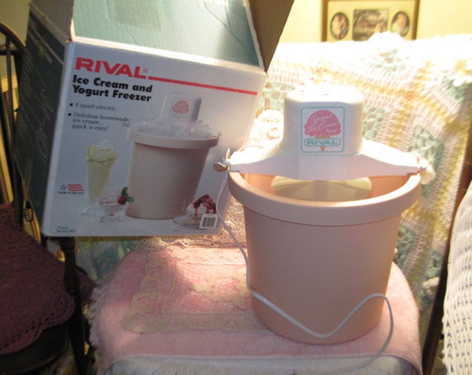Rival Ice Cream and Yogurt Freezer Maker / Still Has Original Box / NEW ...