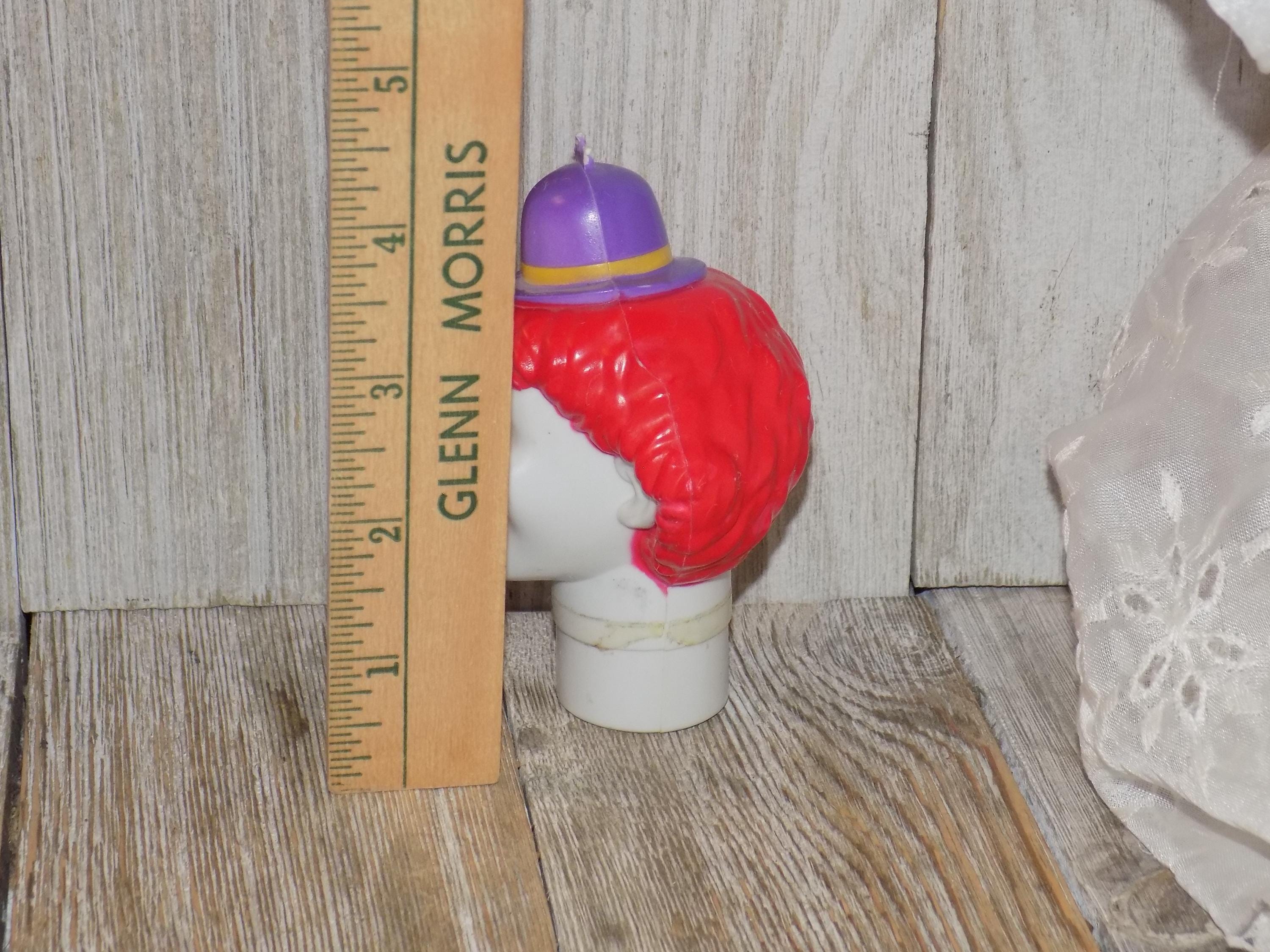 CLOWN HEAD for Candy Package, Plastic Clown Head, Vtg Toys, Memories ...