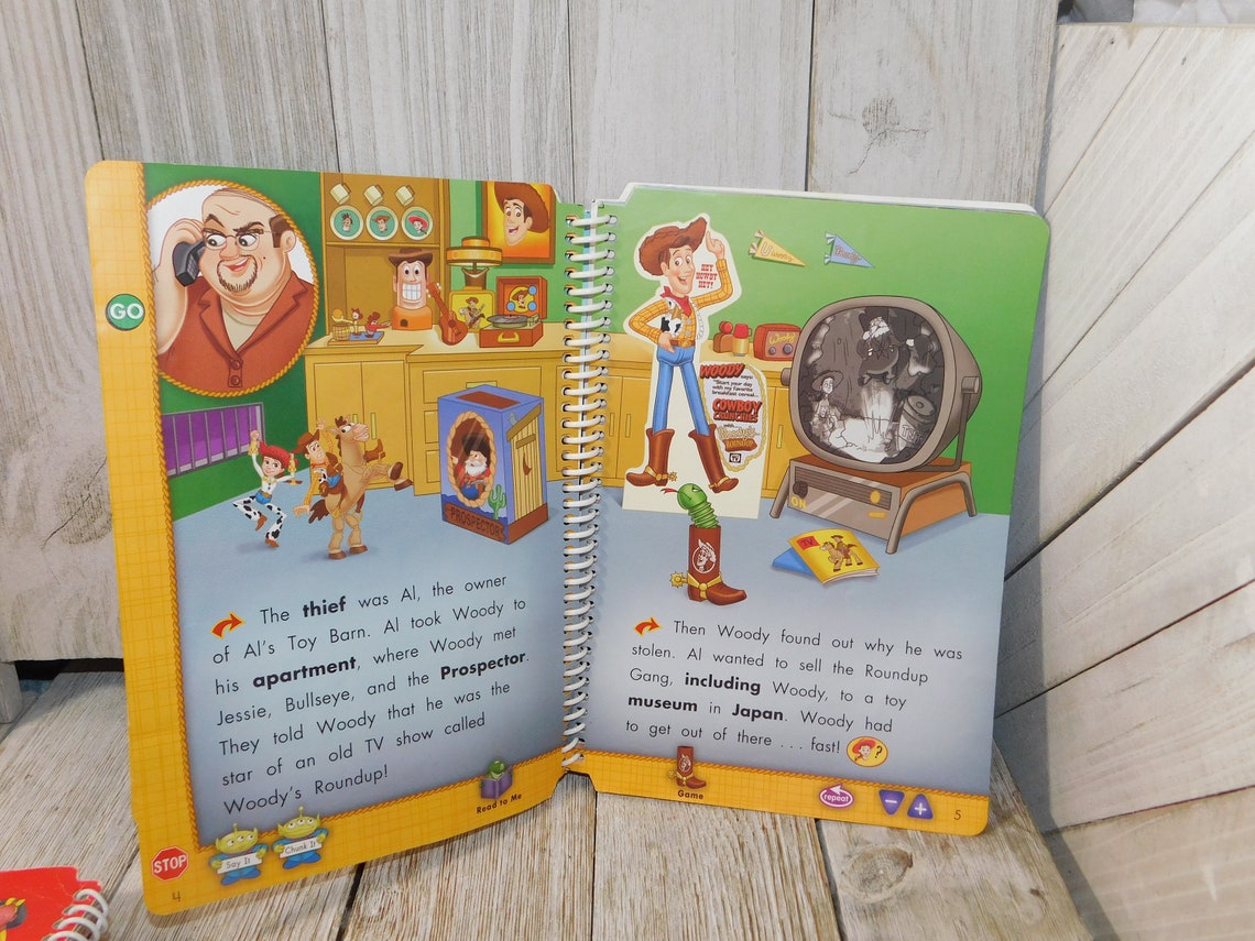 Leapfrog Leappad Toy Story 2 Disney Pixar Reading - Etsy