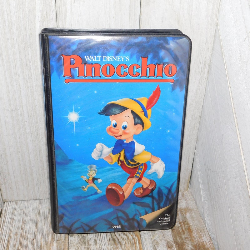 Pinocchio Vhs - Etsy