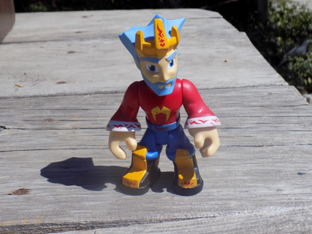 Mega Blocks Drake the King Radix Adventures Figure, Vtg Toys, Memories ...