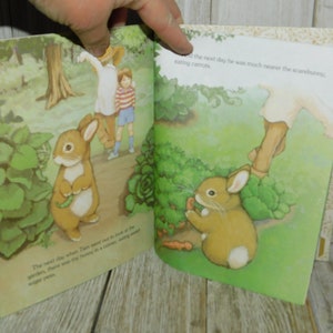 Vintage the Friendly Bunny Golden Book, Hardcover, Vintage Children's ...