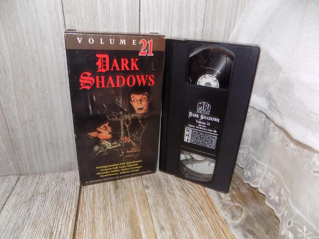 DARK SHADOW Vol 21 VHS Tape, Vintage Movie, Memories, Gift, Prop ...
