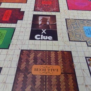 Clue Game Board Replacement, GAME BOARD Only, Family Game Night Crafts ...