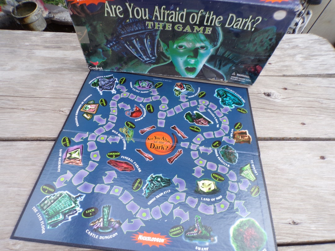 Are You Afraid of the Dark GAME BOARD ONLY Vintage Replacement Game ...