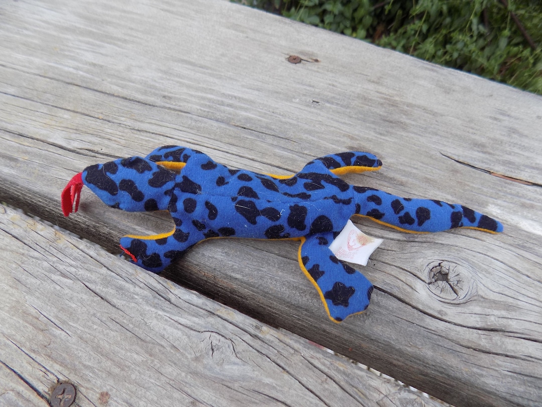 Ty Tiny Lizard Beanie Babies Teenie Lizz the Lizard 93 Mcdonalds Toy ...