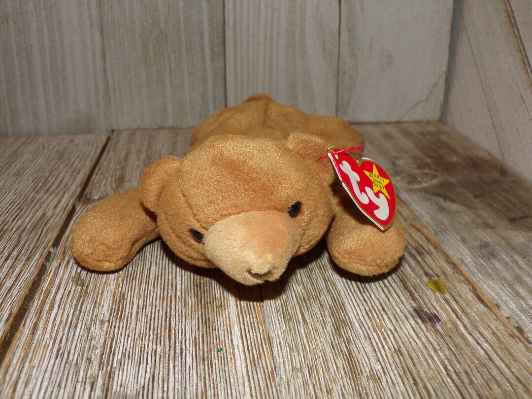 Ty Cubbies 1993, Retired Ty Stuffed Brown Bear, Ty Plush, Vtg Stuffed ...