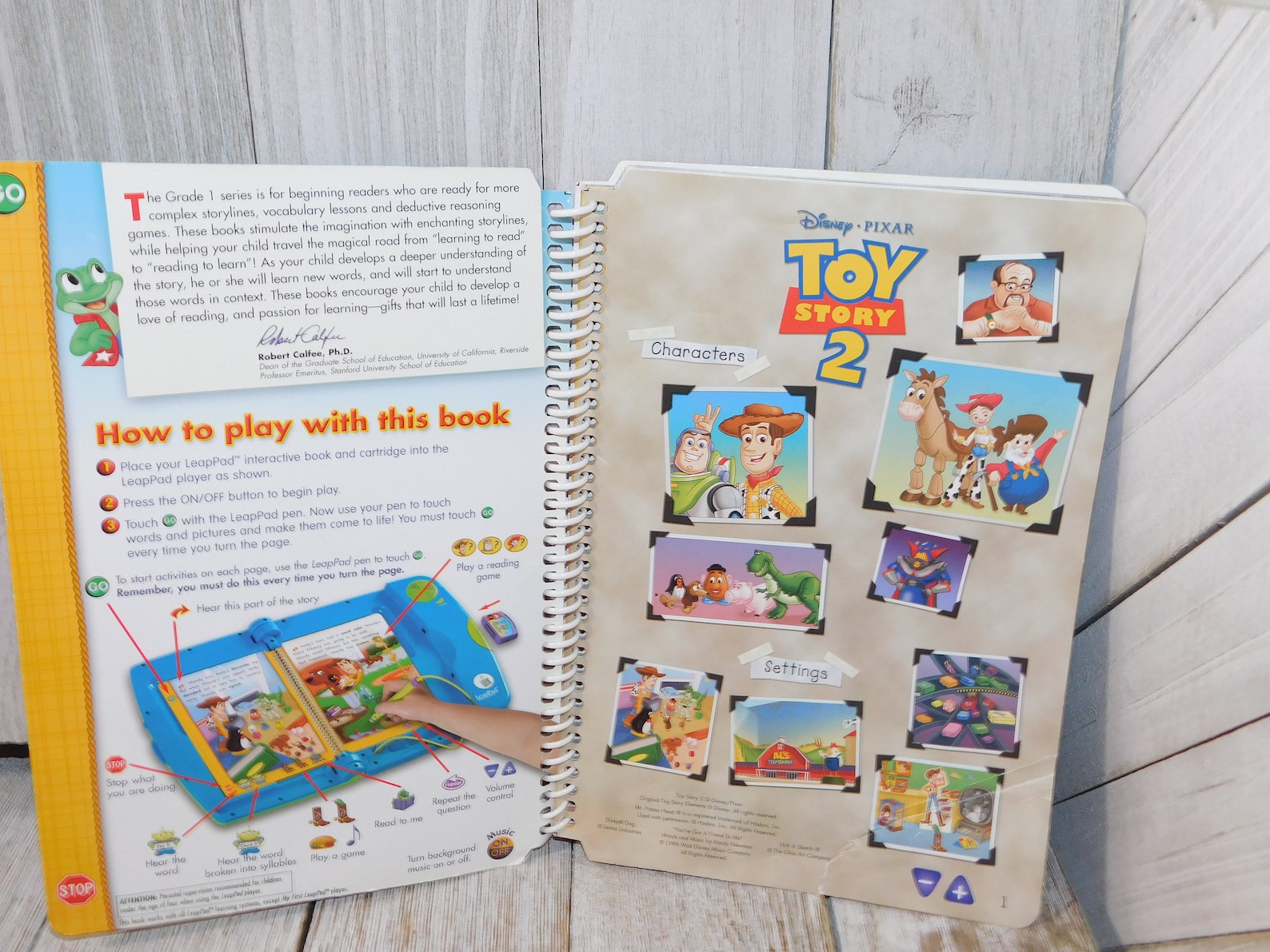 Leapfrog Leappad Toy Story 2 Disney Pixar Reading - Etsy