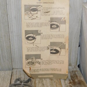 Vtg Patty Shell Set Aluminum Vtg Kitchen Tools Funnel Cakes Butterfly ...