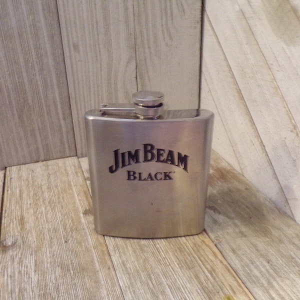 Jim Beam Flask - Etsy