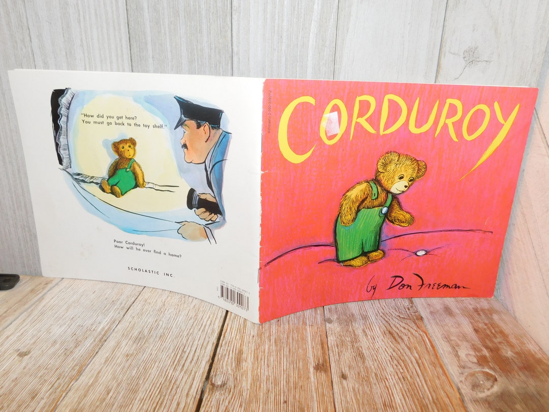 Corduroy by Don Freeman, Paper Back Book, Bear Book, Vintage Children's ...