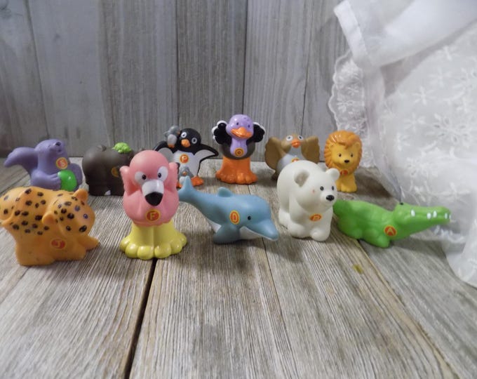 Fisher Price Little People Alphabet Zoo Animals, Little People Animals ...