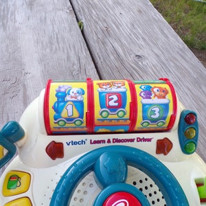 Vtech Learn and Discover Driver, Electronic Toy, Battery Toy, Teaching ...