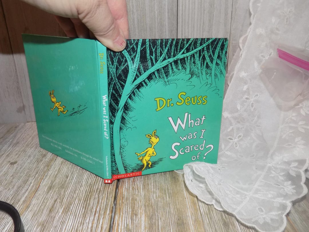What Was I Scared of Dr Seuss Book, Small Hardcover Book, 1997 Children ...