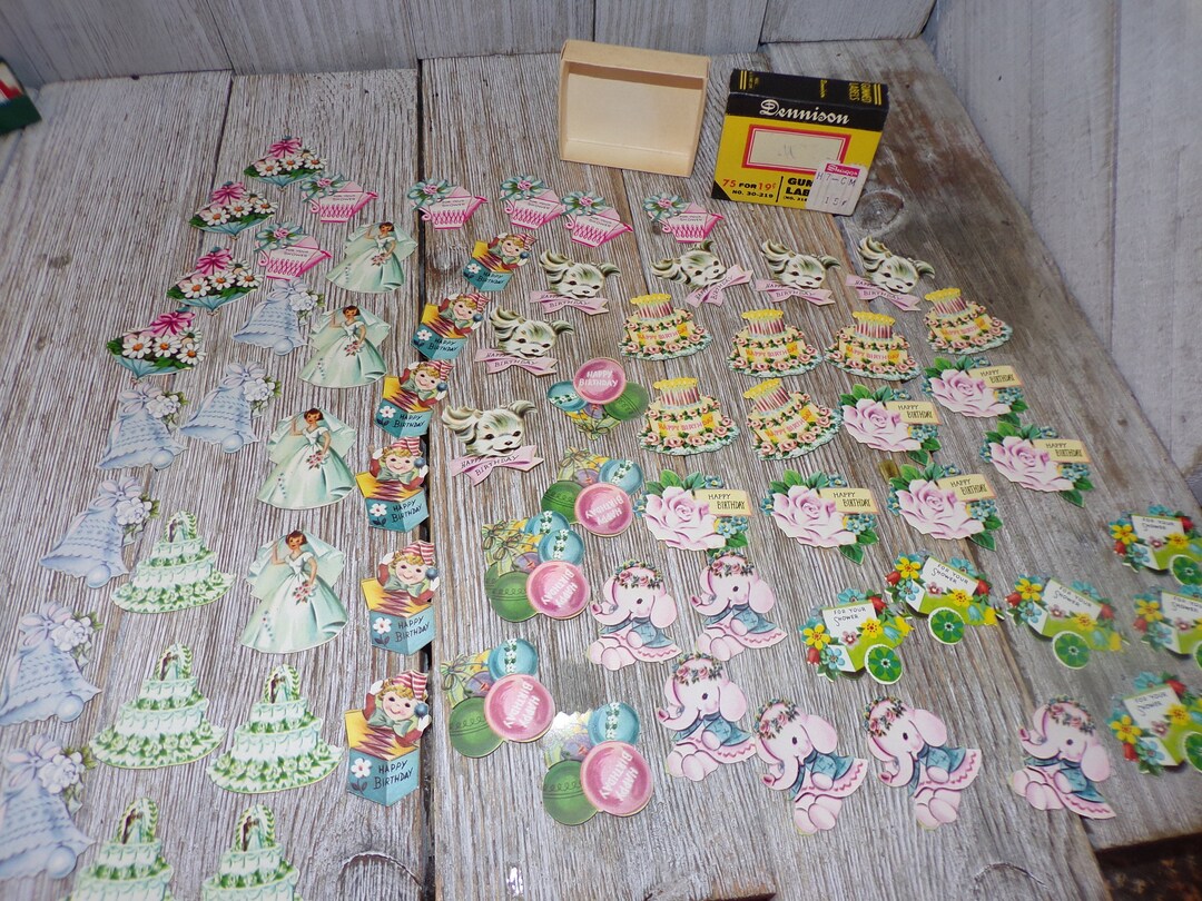 Vintage Stickers, 1940 S 1950 Sticker Small Vintage Stickers, Small ...