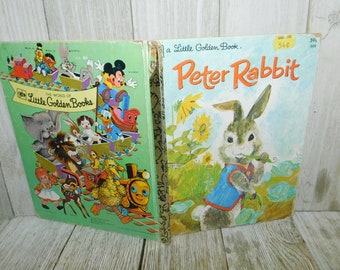 Peter Rabbit Golden Book - Etsy
