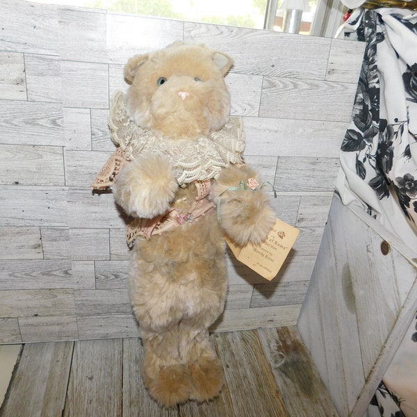 Antique Stuffed Cat - Etsy